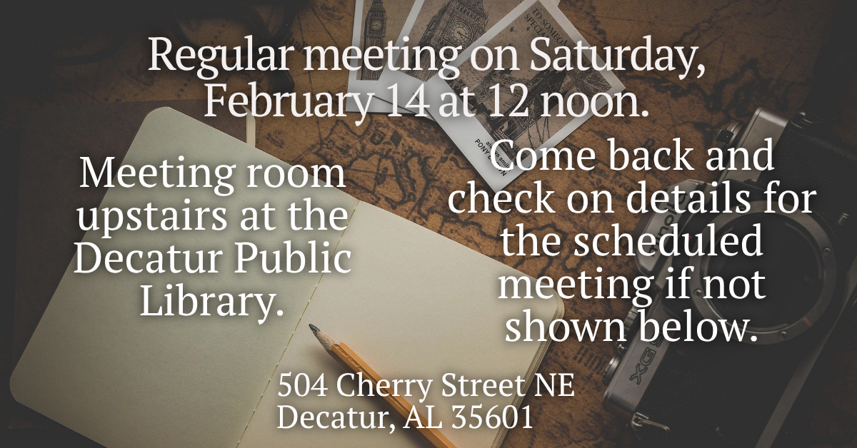 February 2026 Meeting & Program – Heart of Dixie Fiction Writers